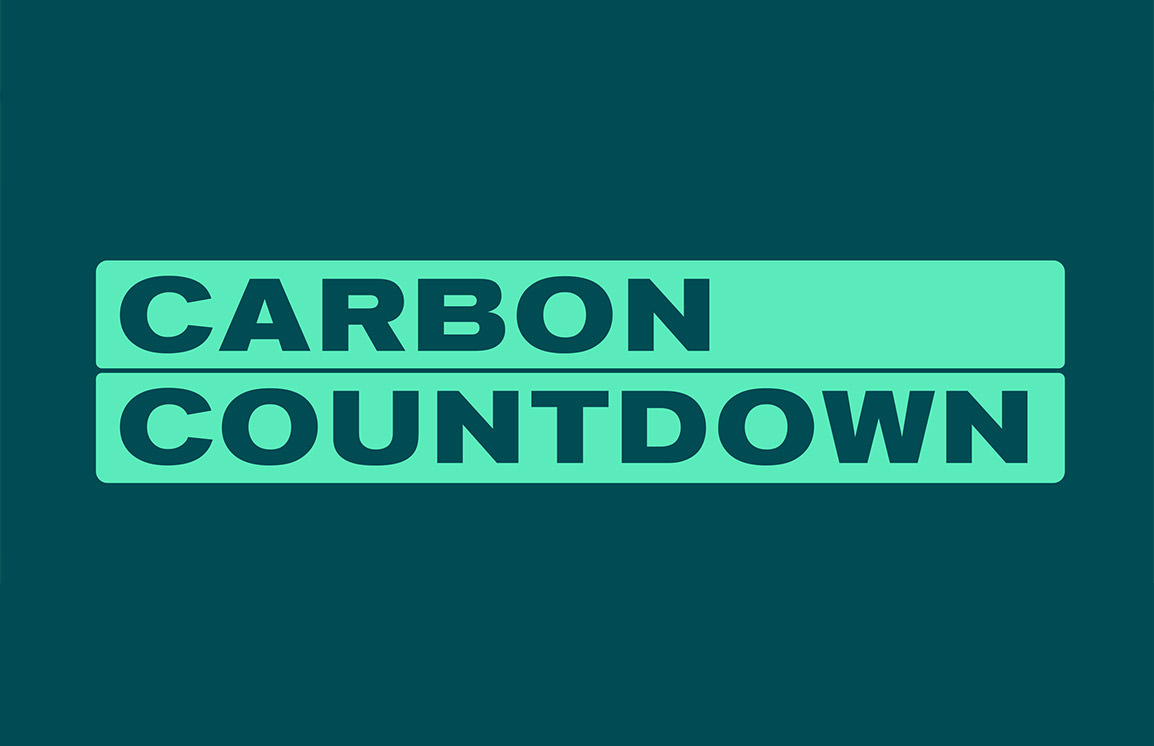 Carbon Countdown - Counting down to Net Zero - Studio Noel